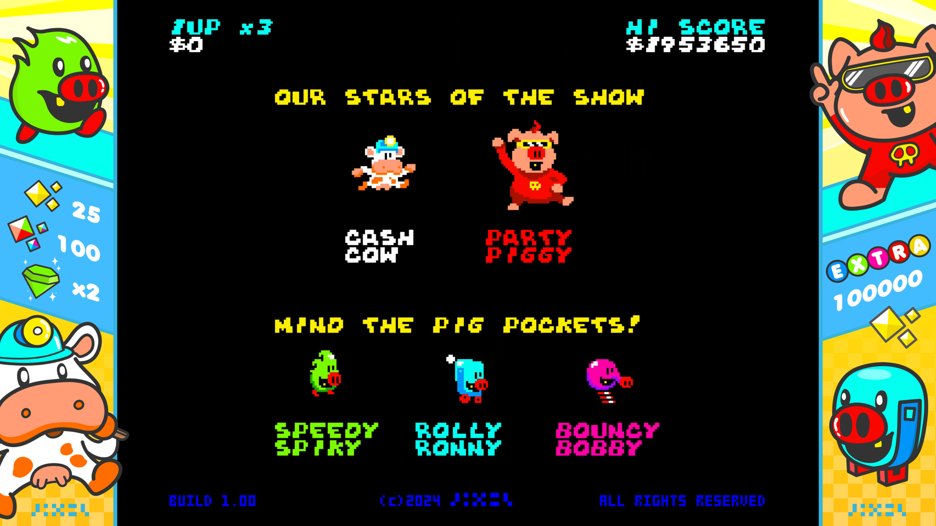 Cash Cow DX - pixel games SARL-S